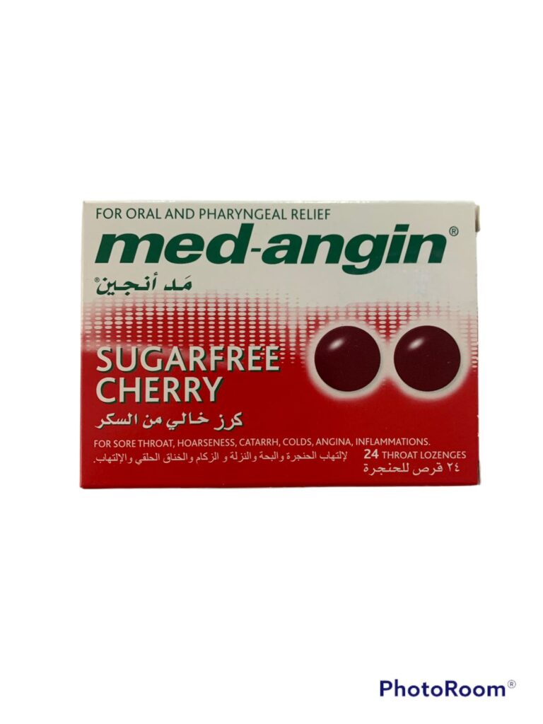 MED-ANGIN SUGAR FREE 24 THROAT LOZENGES – Everyoung-LB